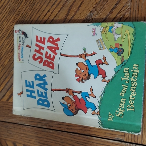Dr. Seuss | Other | He Bear She Bear By Stan And Jan Berenstain | Poshmark